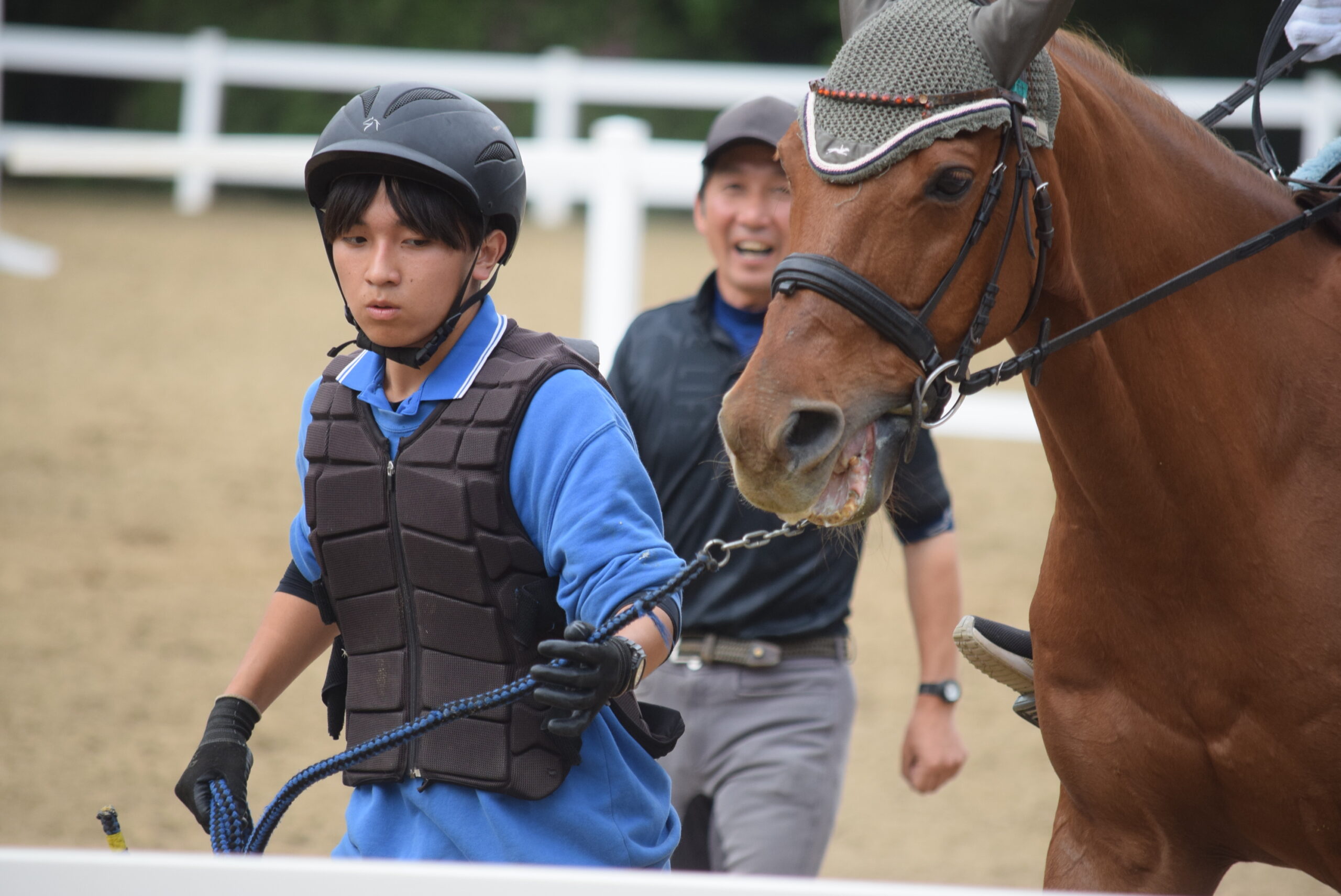 馬の学校ブログ体験説明会実施！馬と生徒がサポートしてくれました - 馬の学校【高校】東関東馬事高等学院（公式）／千葉県山武市・八街市 馬の学校 ...